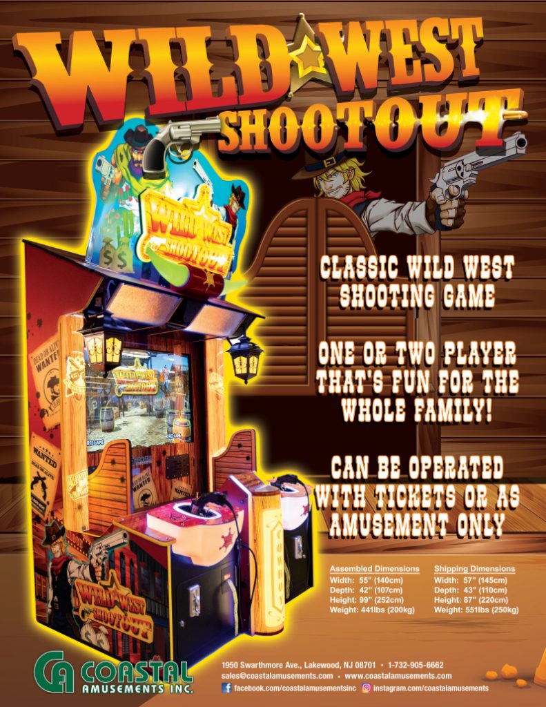 Wild West Shootout, toutes les salles d'arcade où y jouer en France ...