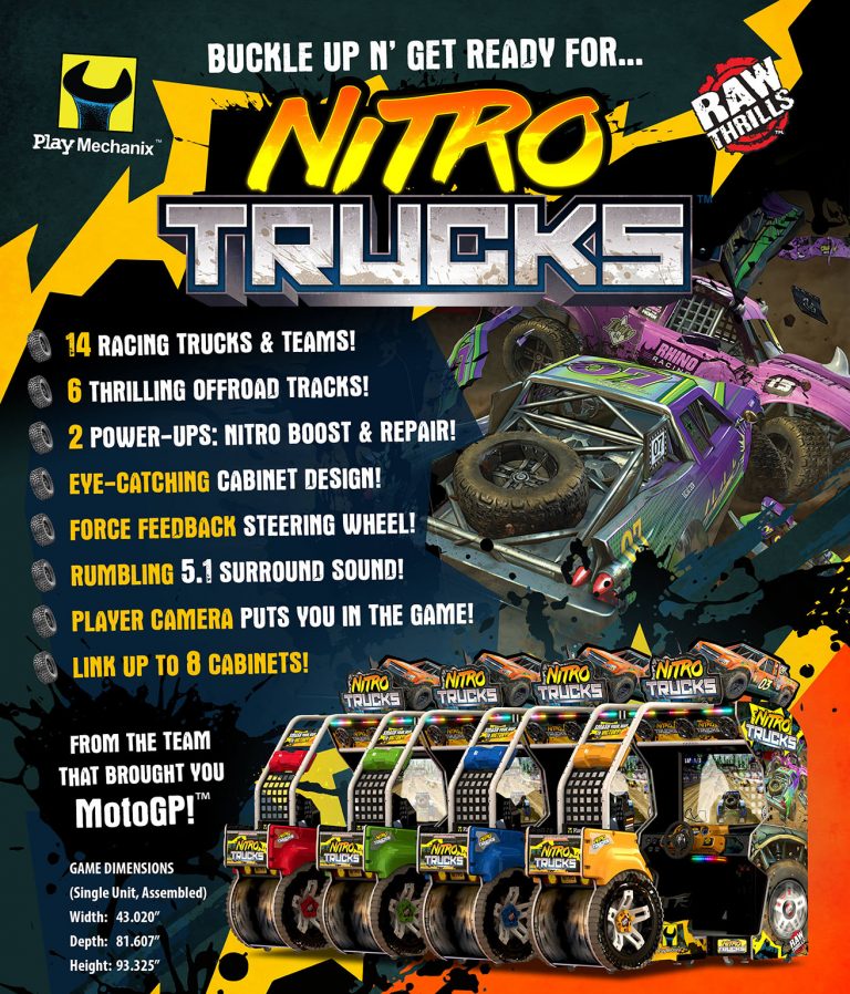 Nitro Trucks, toutes les salles d'arcade où y jouer en France ...
